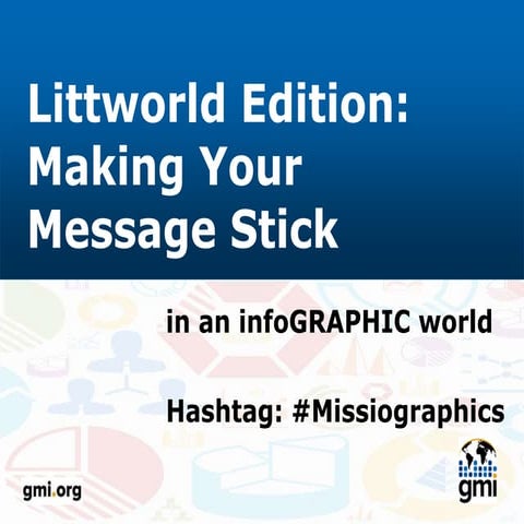 Making Your Message Stick in an Infographic World - Littworld 2015 | PPTX