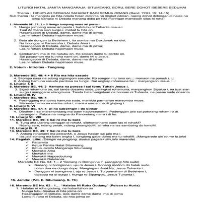 Liturgi natal ragam profesi | DOCX