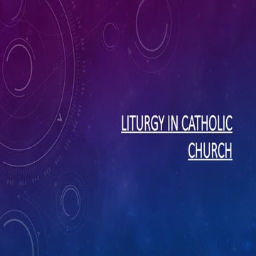 Parts of the mass | PPT