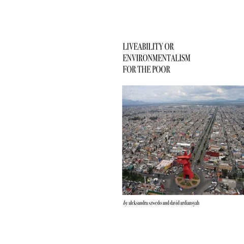 Liveability or Environmentalism for the Poor | PPT