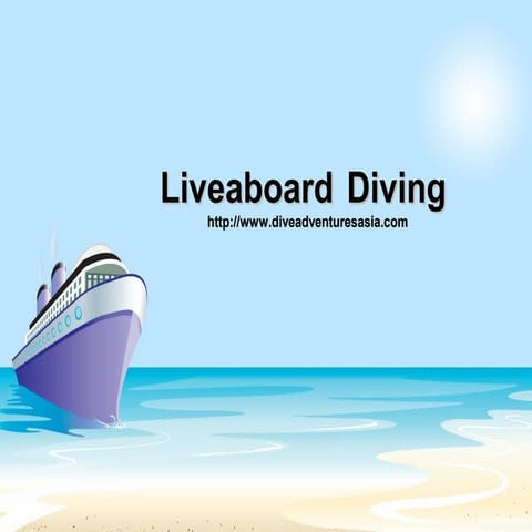 Liveaboard diving | PPT
