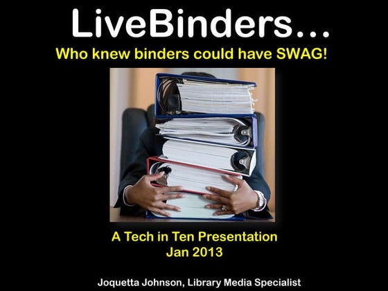 LiveBinders Tutorial | PDF