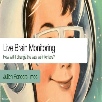 Live brain monitoring by imec | PDF