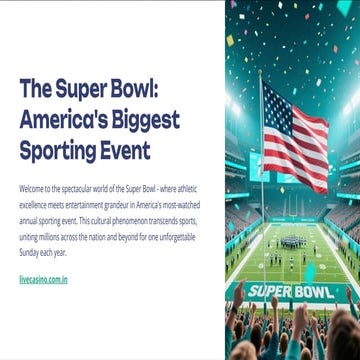 Superbowl presentation | PPTX