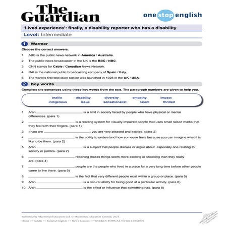 Lived Experience Article (Intermediate).pdf