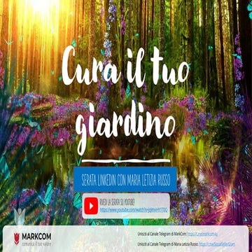 Live Maria Letizia Russo con MarkCom - Linkedin tra personal branding, social selling ed ...