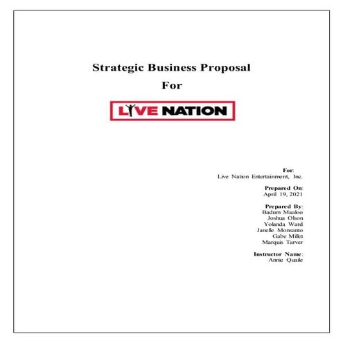 Live nationa2 | DOCX