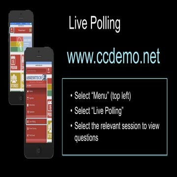Live polling example july 14 | PPTX