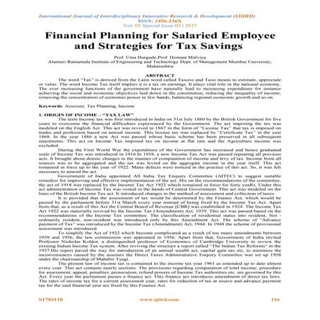 Live project financial planning | PDF