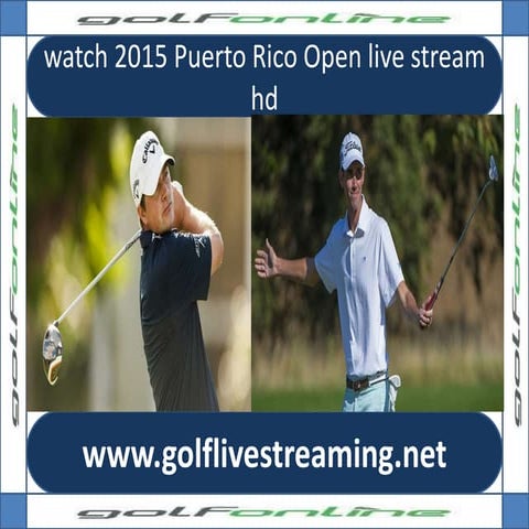 Puerto rico open golf live | PPTX