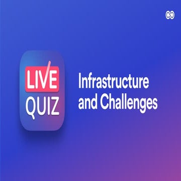 Live Quiz : infrastructure and challenges | PPT
