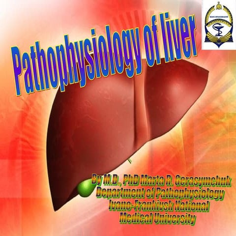 Pathophysiology of liver | PPT