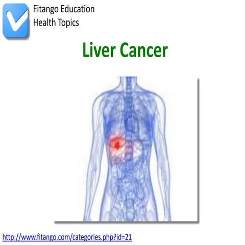 Liver Cancer | PPTX