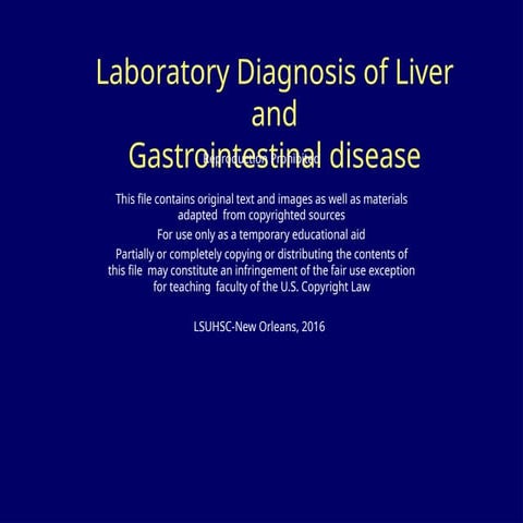 Liver and GI Disease Clinical Pathology Study Questions_Mari-Alina ...