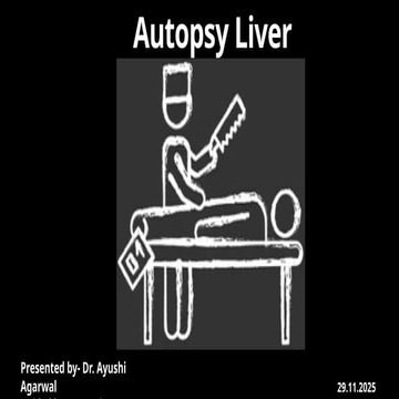 liver autopsy ppt power point presentation | PPTX