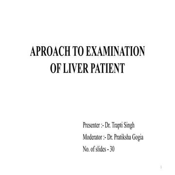 Liver Examination.pptxnnnnnmnnnnnnnnnbbb | PPTX