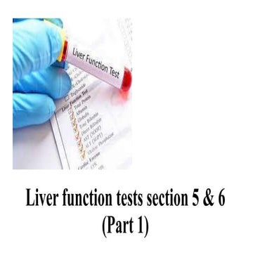 Liver function tests 2021 | PPT