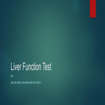 Liver Function Testtsbpdf Liver Funct Pdf 9536