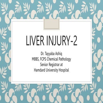 Liver injury-2.pptx bxjdndannsmxmfmsmmssmzmzm | PPTX