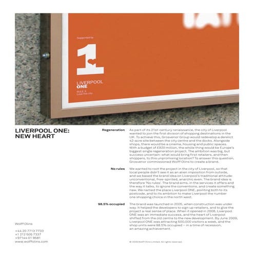 Liverpool ONE Case Study | PDF
