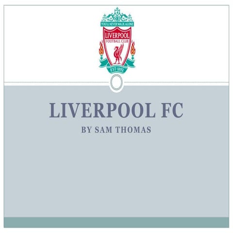 Liverpool presentation | PPTX