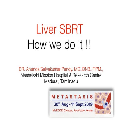 Liver sbrt | PDF