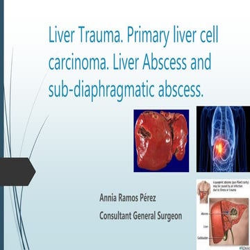 Liver trauma | PPTX