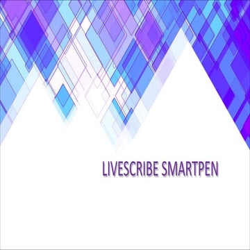 Livescribe Skywifi smartpen | PDF | Computer Peripherals | Computing