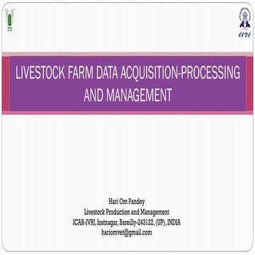 Livestock farm Data Acquisition-Processing and management ..pdf