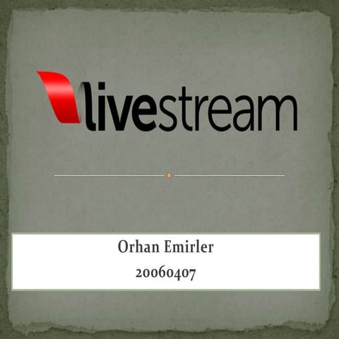 Livestream1 | PPSX