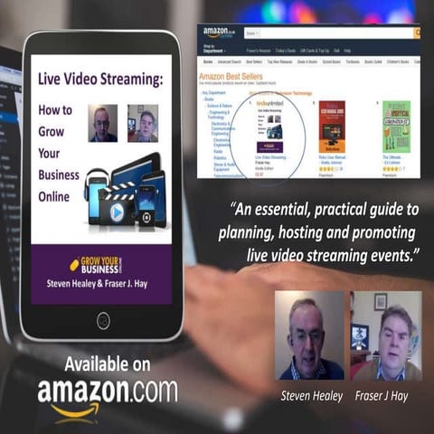 Live video streaming book on Amazon | PPT