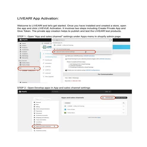 LIVEARf LIVEVUE-2.0-Knowledge-Base DOCUMENT | PDF