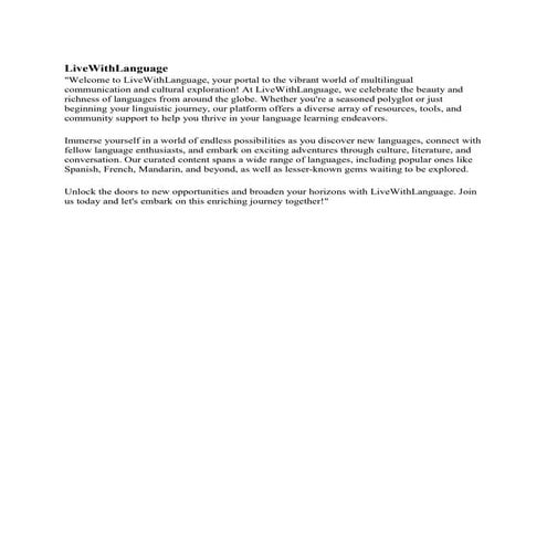 The Ultimate Guide to Immersing Yourself in a New Language | PDF