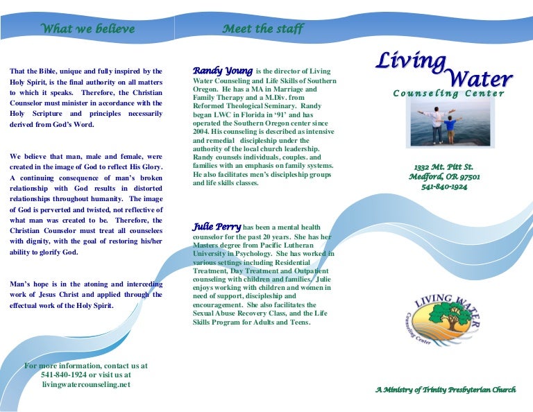 Living Water Brochure