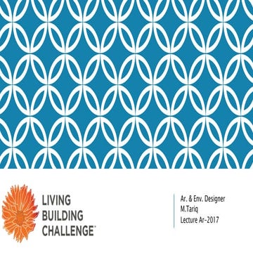 Living building challenge | PPTX