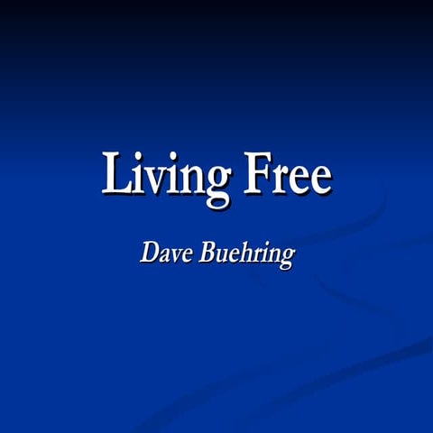 Living Free Freedom Prayer | PPT