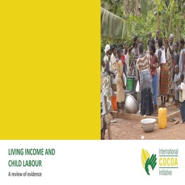 Where do child labour and living income intersect in the cocoa sector ...