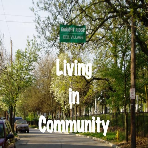 Living In Community | PPT