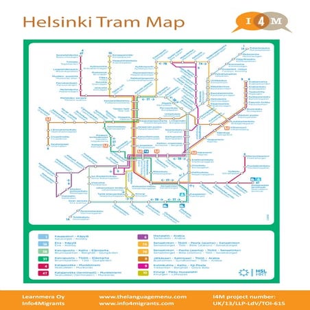 I4M Living in finland helsinki transport maps (in english) | PDF