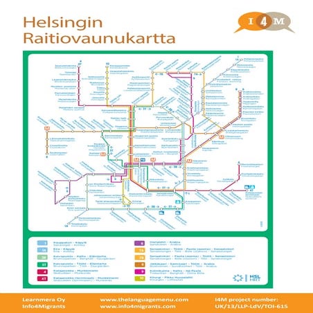 I4M Living in finland helsinki transport maps (in finnish) | PDF