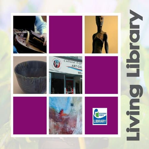 Pickering Public Library - Living Library Event | PDF