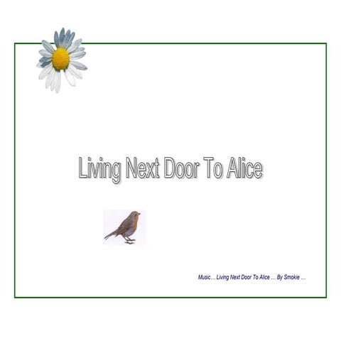 Living Next Door To Alice | PPS