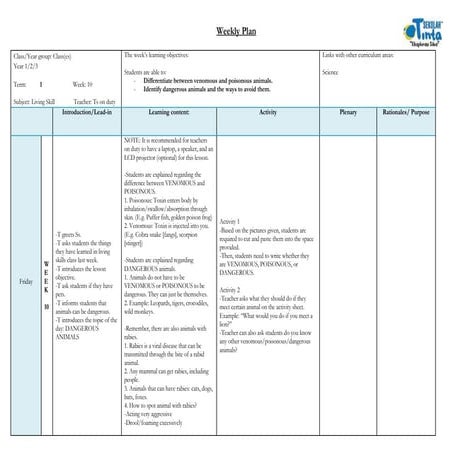 Living Skills Lesson Plan - Ust Alif.docx