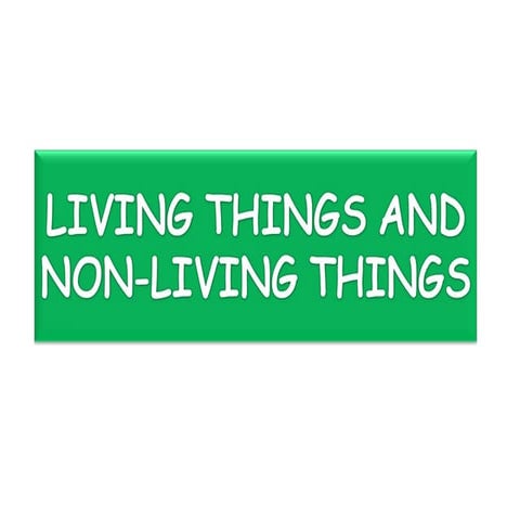 Living things | PPT
