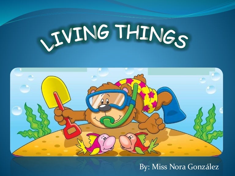 Living things ppt 3rd
