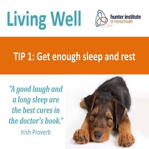 Tips for Living Well | PPTX