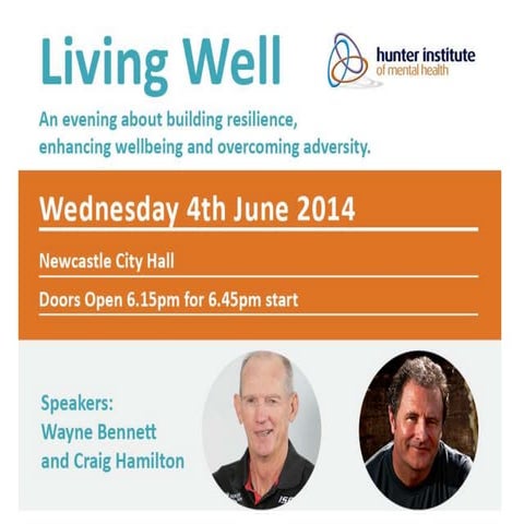 #LivingWell introductory forum slides | PPT