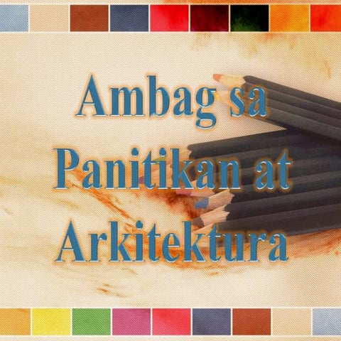 Ambag ng Rome sa Panitikan at Arkitektura | PPTX