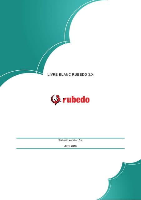 Rubedo roadmap (En) | PPT