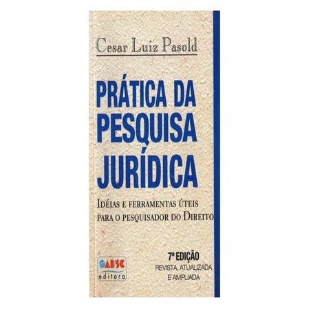 Livro praticas da linguagem juridica cesar luiz pasold | DOC